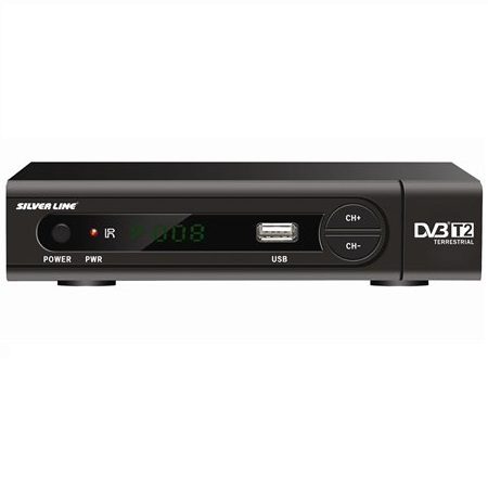 ממיר דיגיטלי SILVER LINE DVB-T2 - TLV Media Center